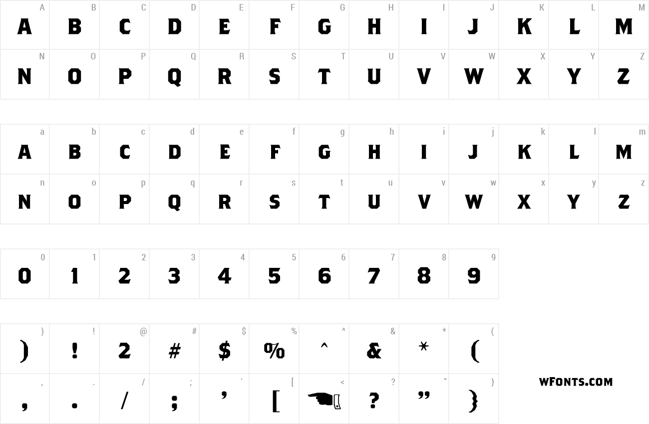 NCAA Marquette Bold Font | wfonts.com - download free