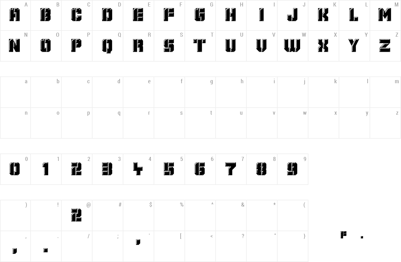 Mechanical Animals Font | wfonts.com - download free