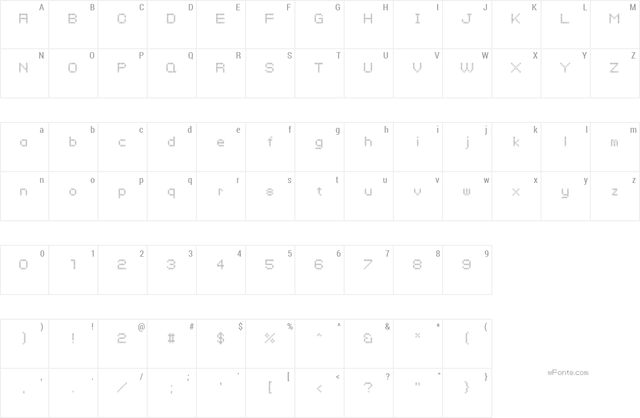 Circle Outline Font | wfonts.com - download free