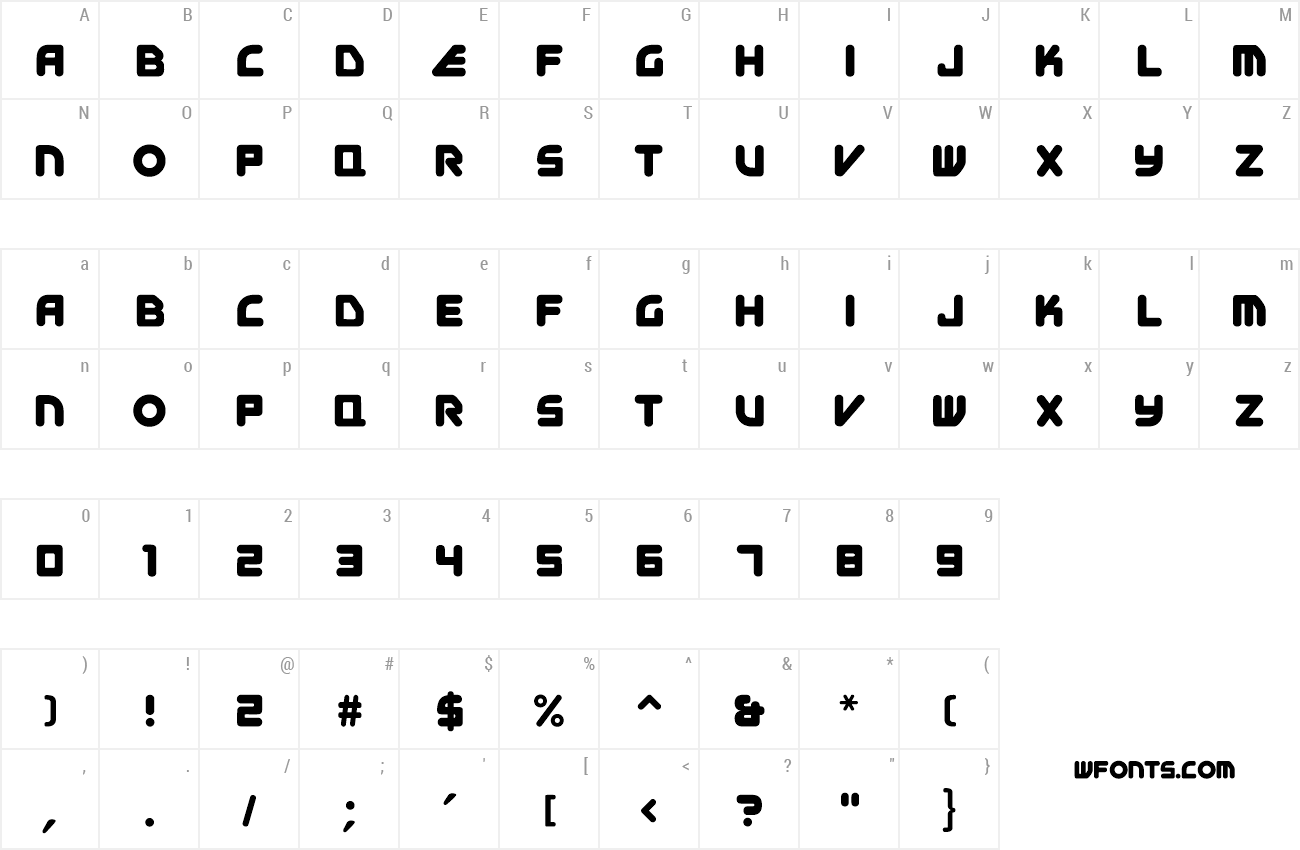 E4 Digital Final Font | wfonts.com - download free