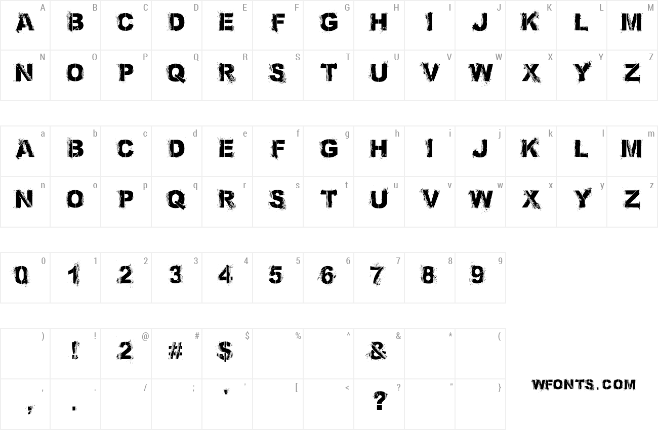 Bronx Bystreets Font | wfonts.com - download free