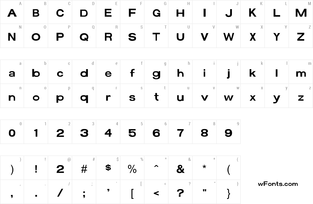 FunZone Font | wfonts.com - download free