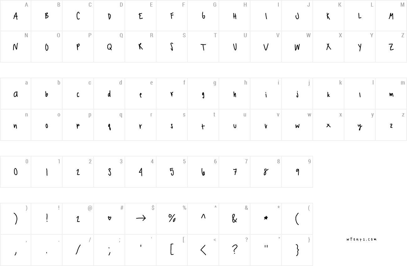 claire's handwriting Font | wfonts.com - download free