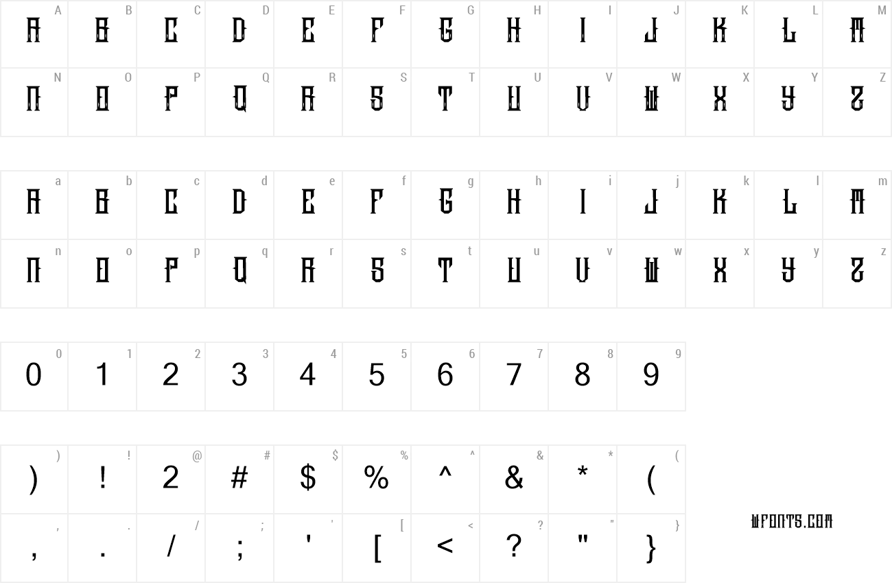 harder Font | wfonts.com - download free