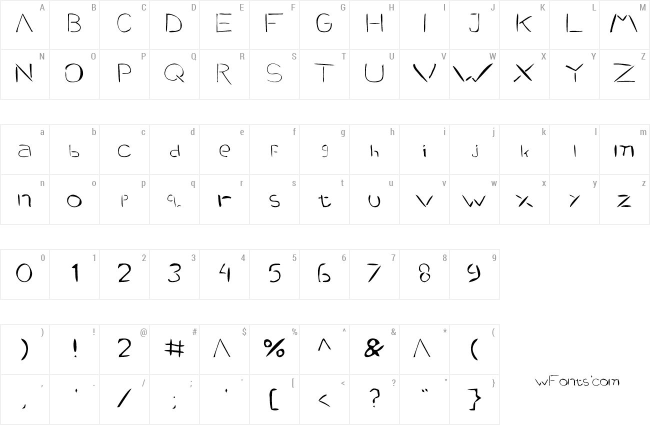 Ozi's Handwrite Font | wfonts.com - download free