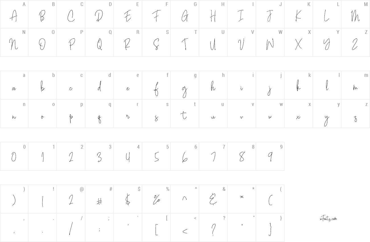 Bianka Script Font | wfonts.com - download free