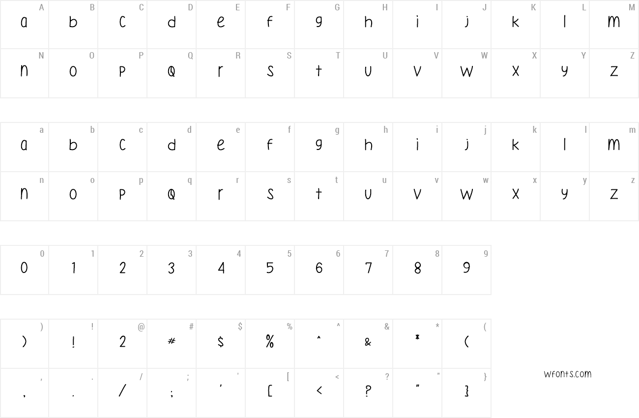 Katherine Handwriting Font | wfonts.com - download free