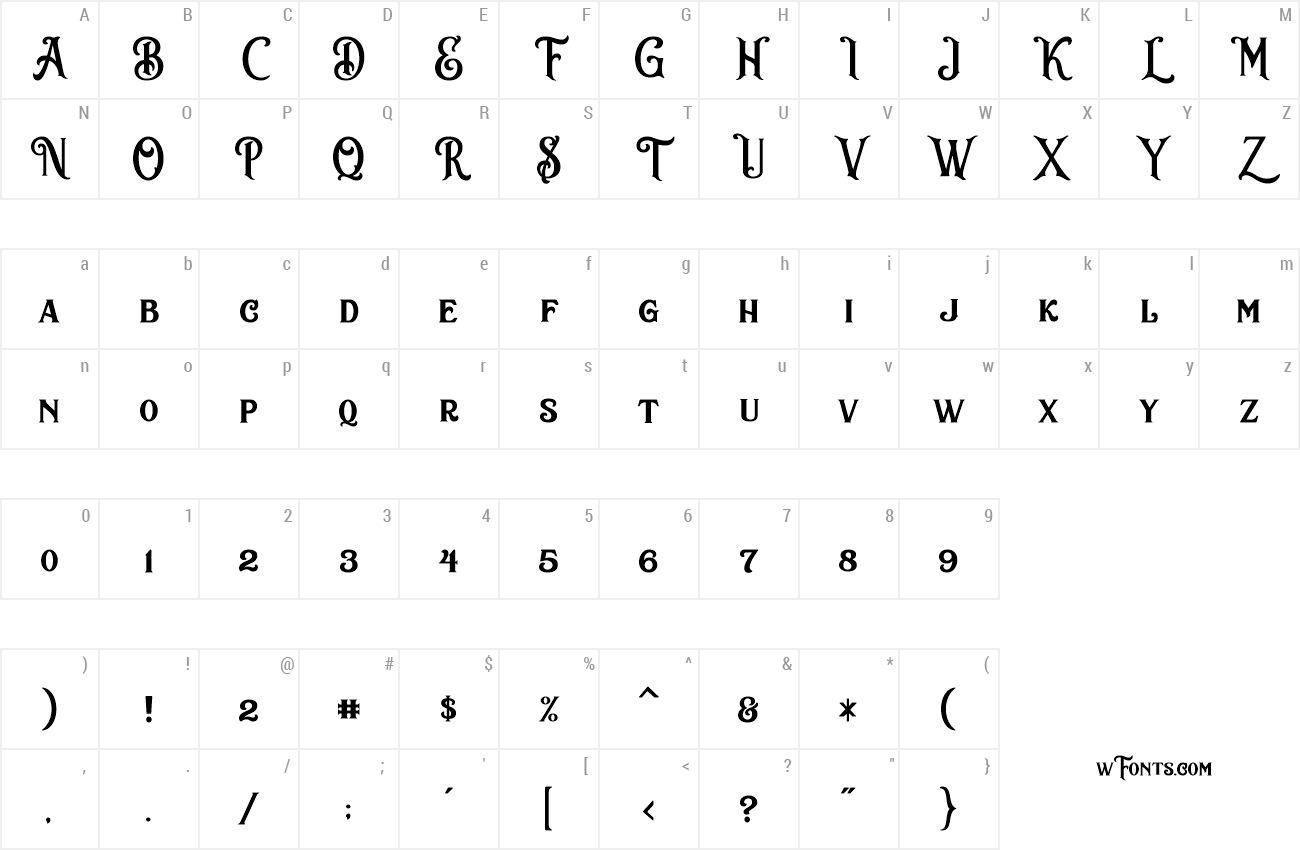 Sacred Bridge Font | wfonts.com - download free