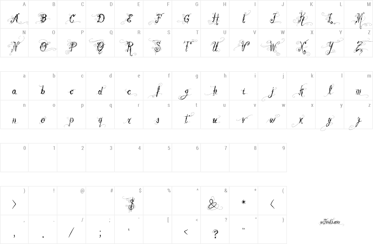 VTKS Beautiful Dreams Font | wfonts.com - download free