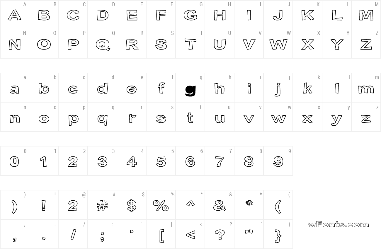 Snott Font | wfonts.com - download free