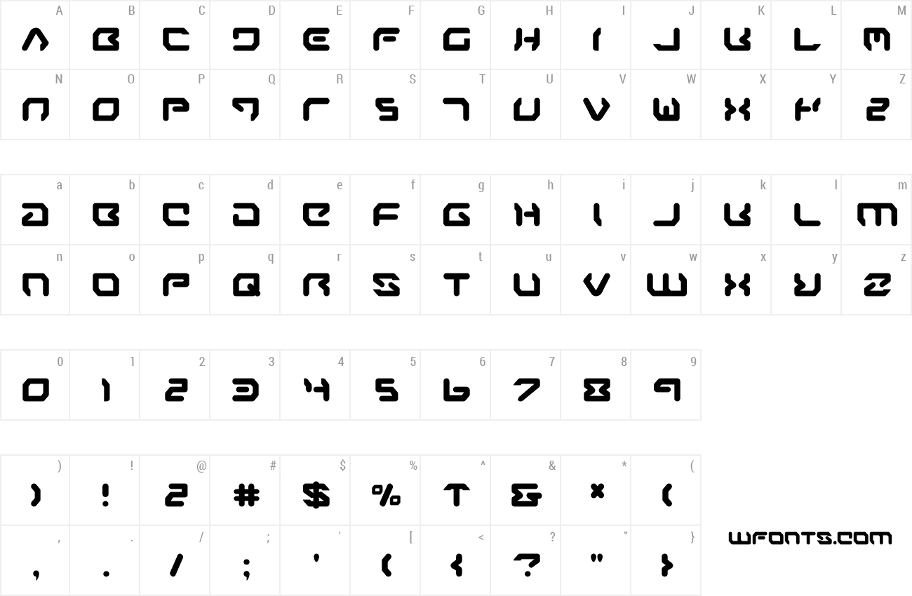 Airstrip One Font | wfonts.com - download free