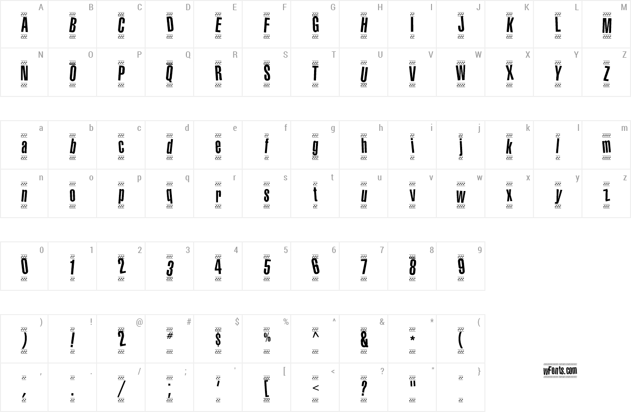 1980 Portable Font | wfonts.com - download free