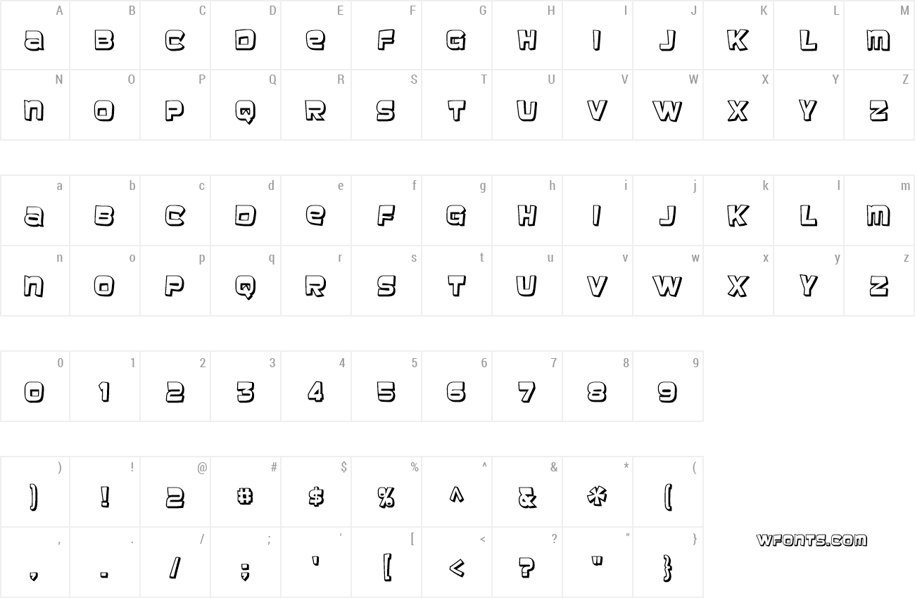 Baveuse Font | wfonts.com - download free