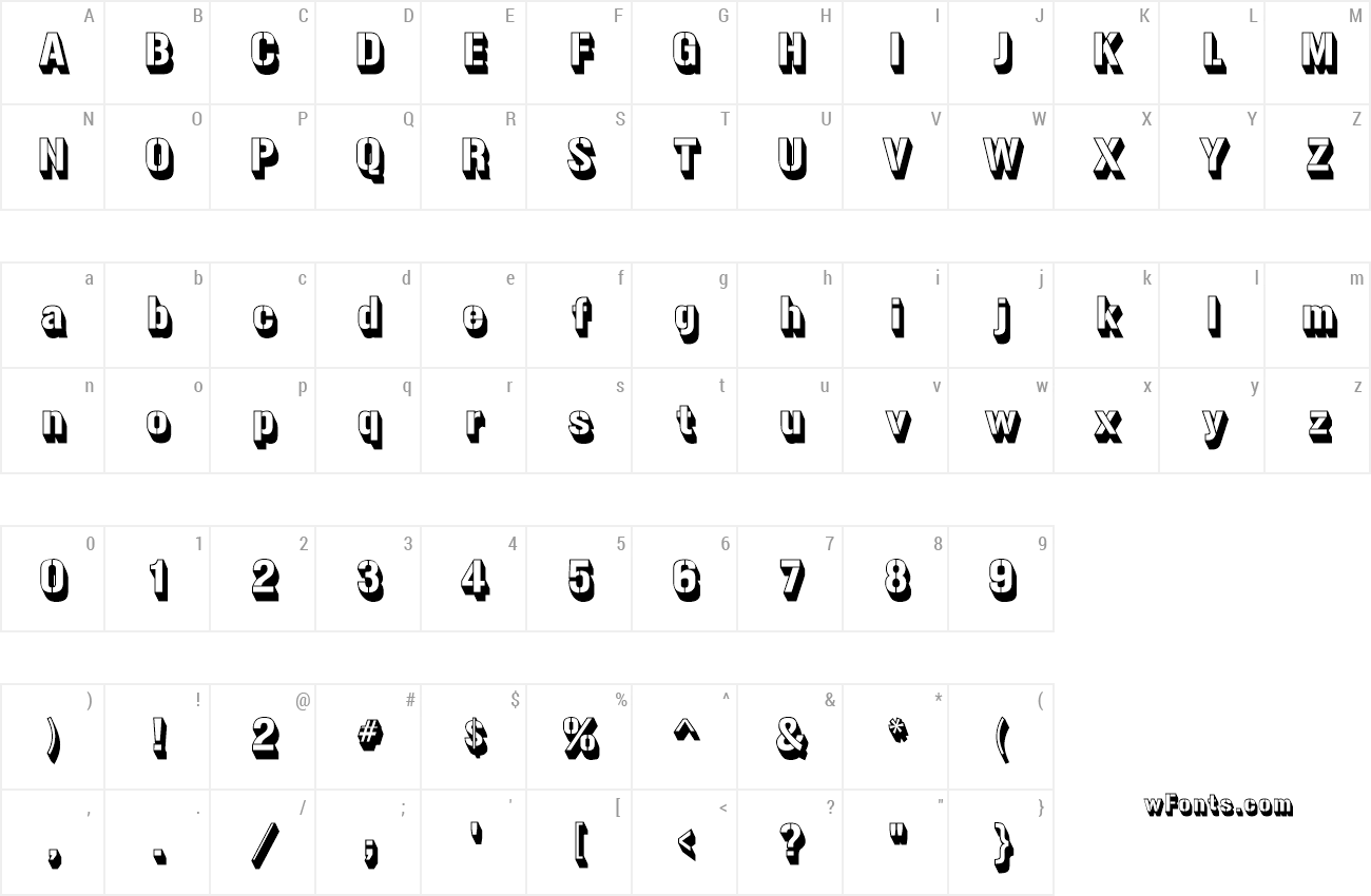 Gunplay Font | wfonts.com - download free