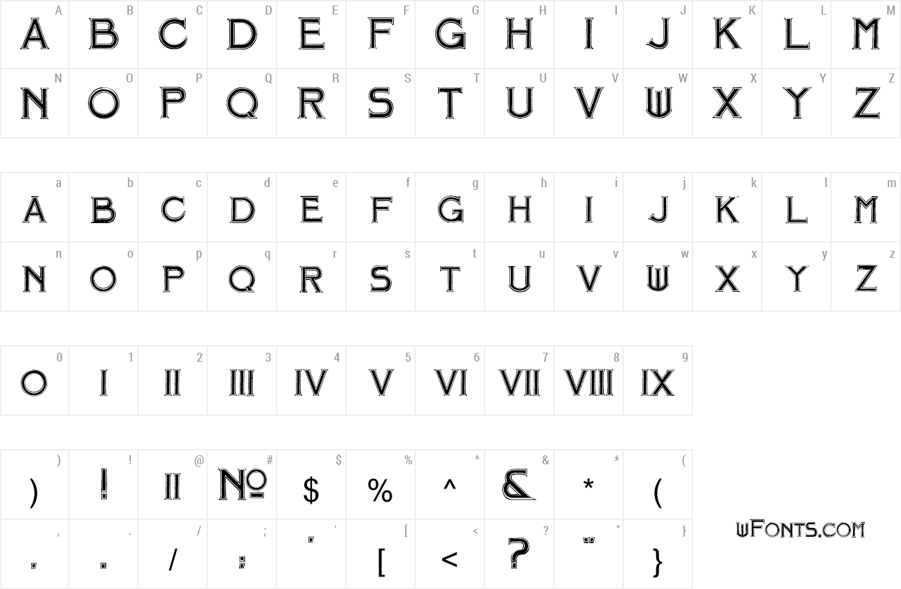 Download Free Font Mosaic