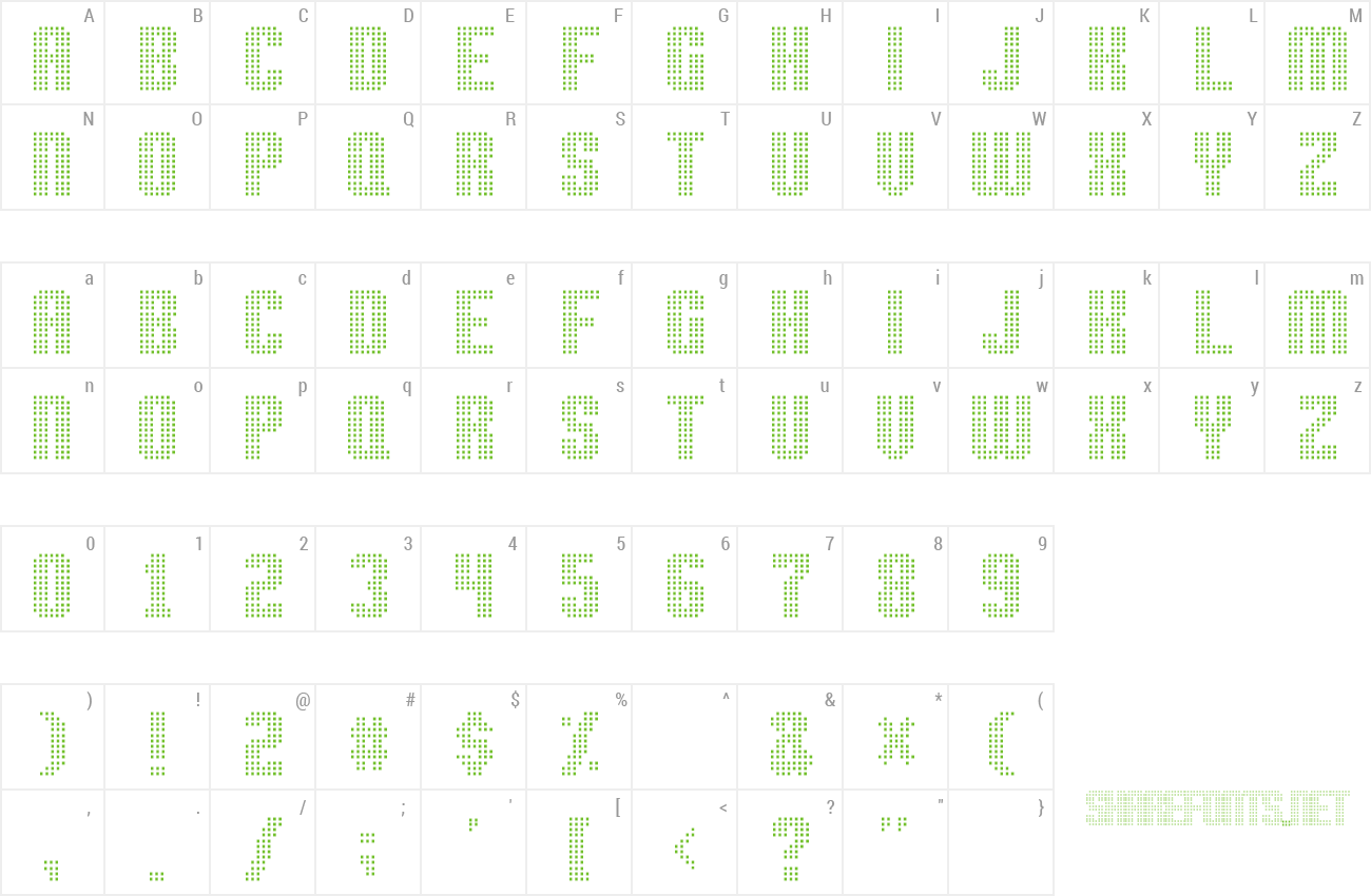 Morse Code Font Wfonts Download Free