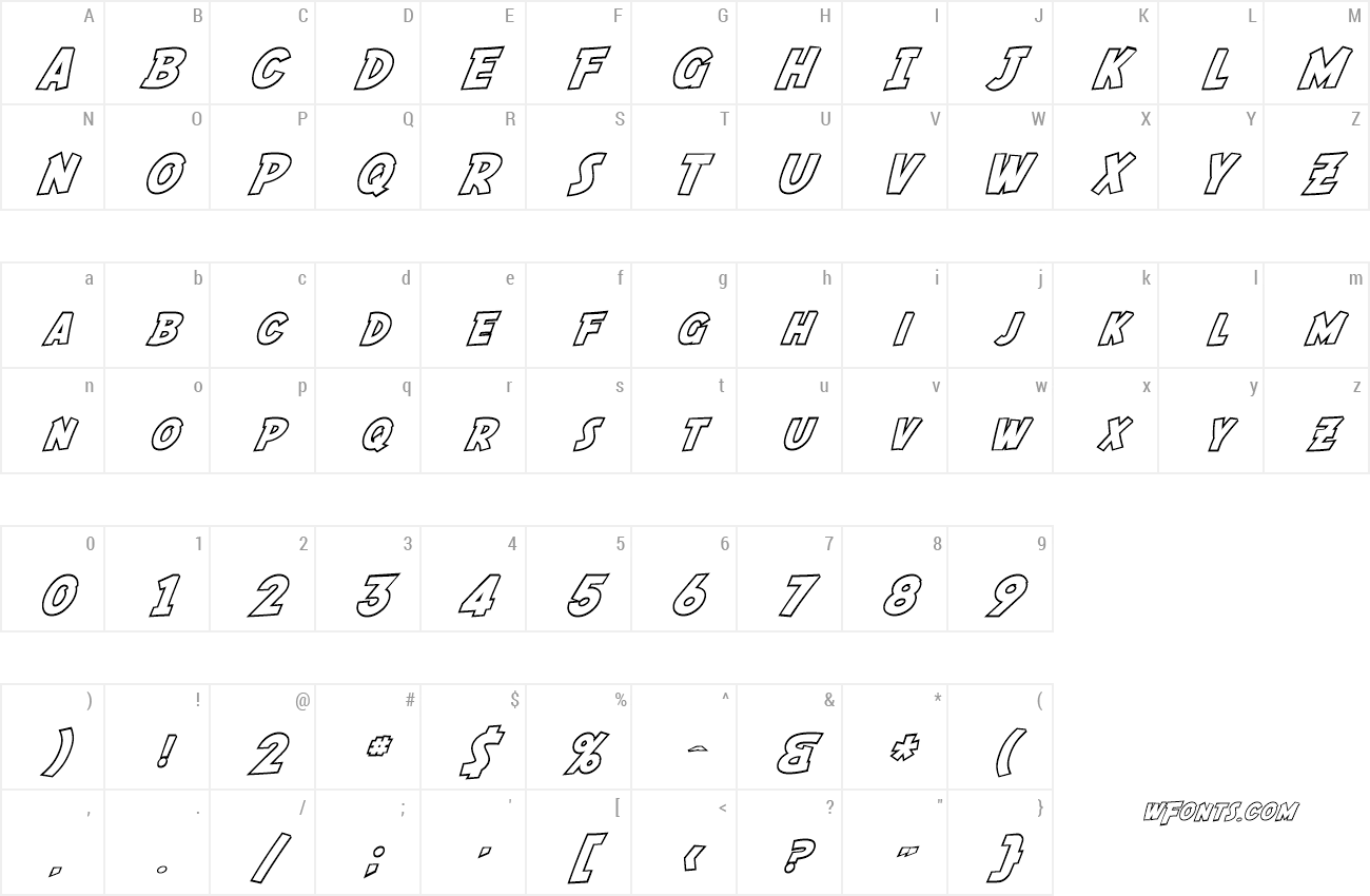 Download Free Font SF Fedora