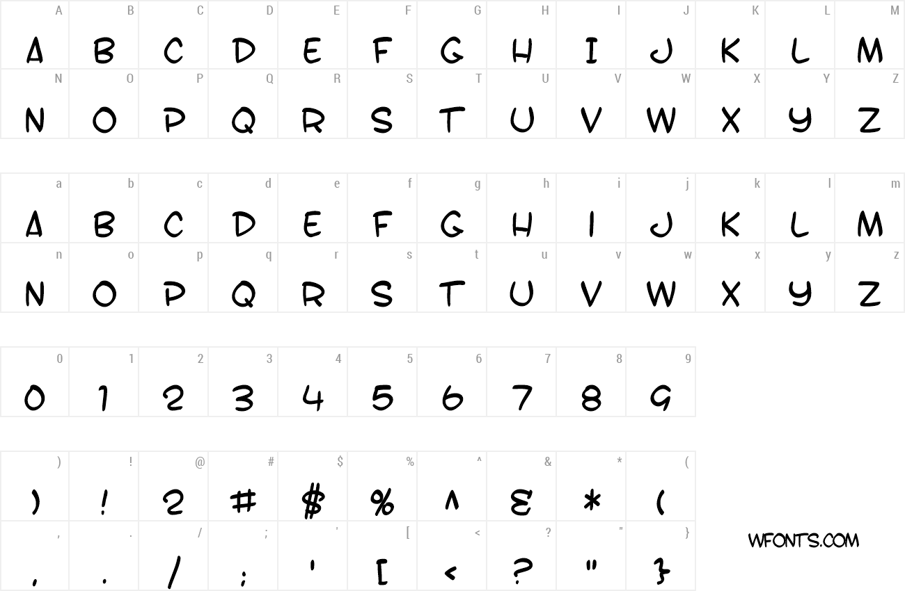 SF Toontime Extras Font | wfonts.com - download free