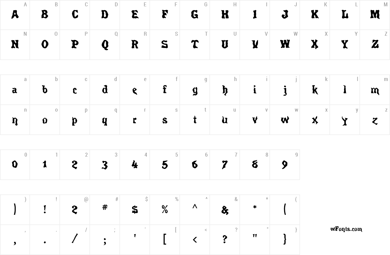 Spirits Regular Font | wfonts.com - download free