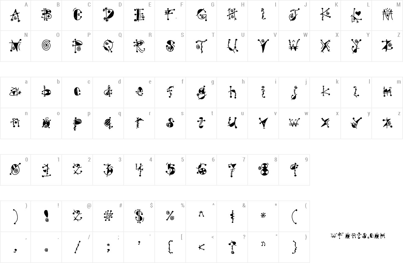 Gypsy Font | wfonts.com - download free