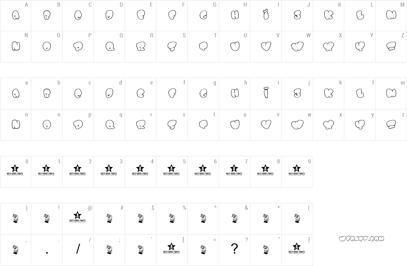 Bomb Font | wfonts.com - download free