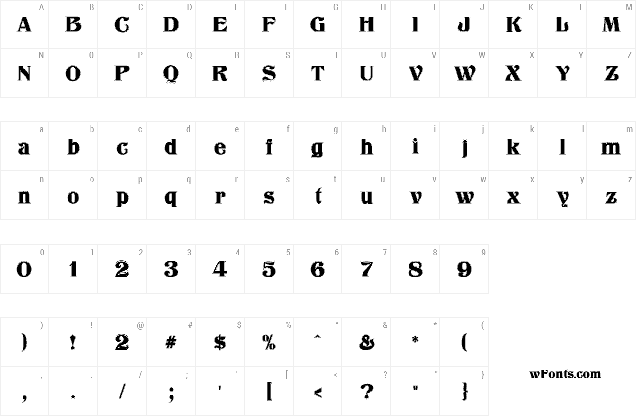 Klarissa Font | wfonts.com - download free