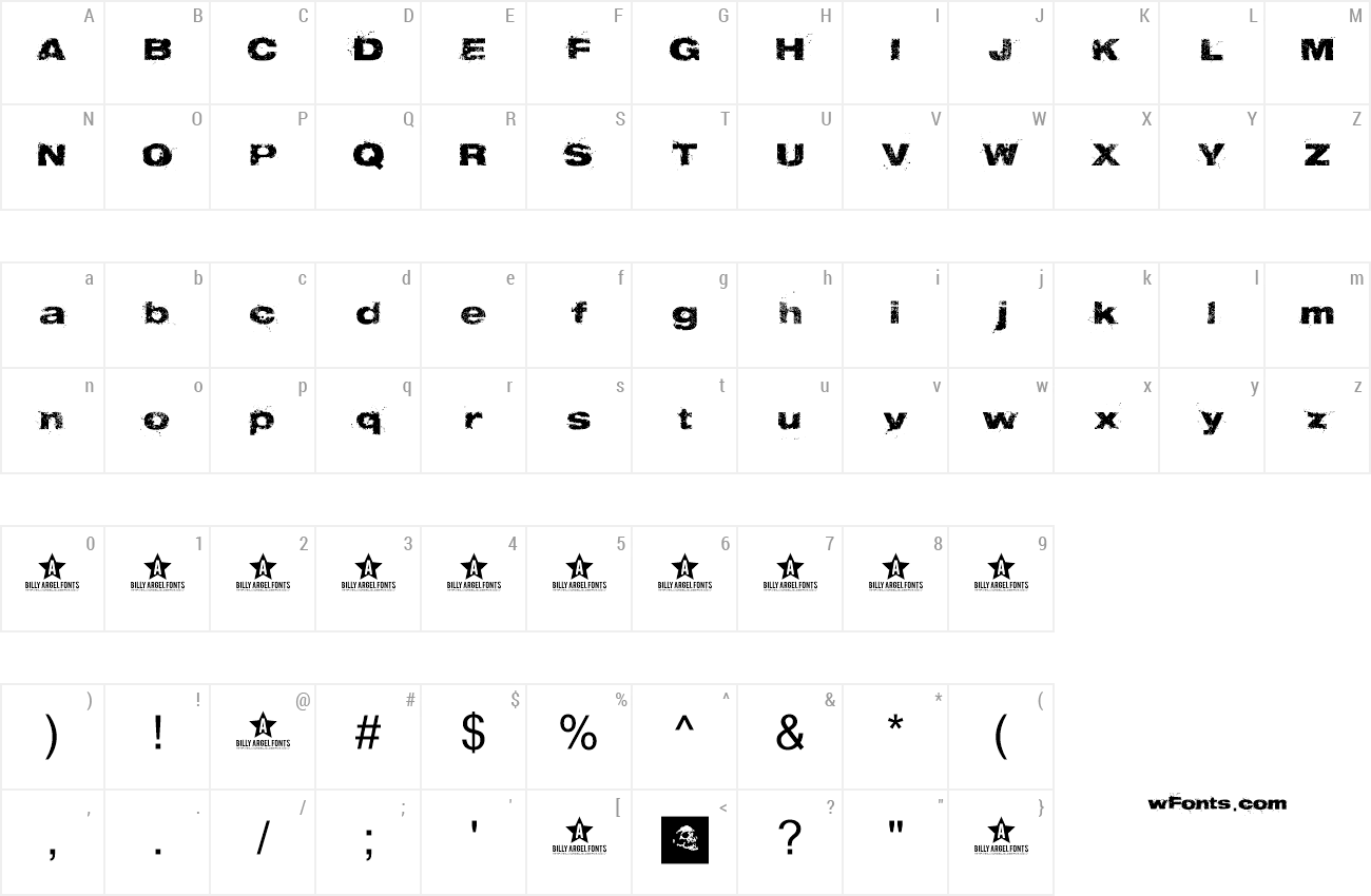 Tabu Font | wfonts.com - download free