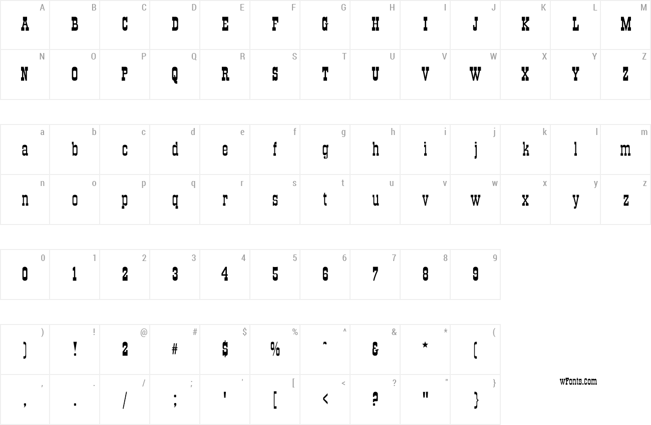 Old Town Regular Font | wfonts.com - download free