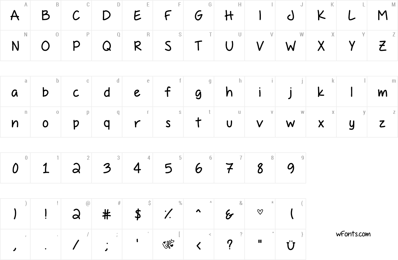 Passing Notes Font | wfonts.com - download free