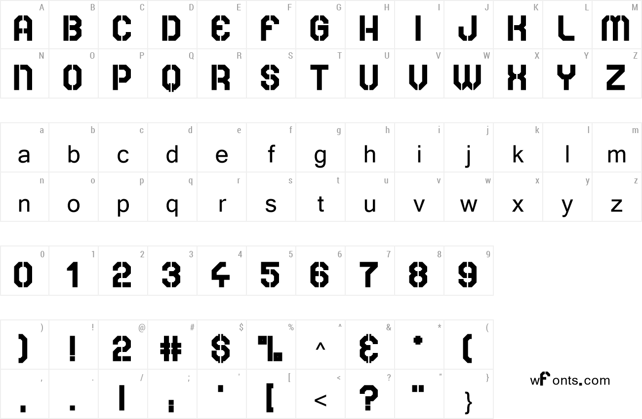 Rear Defender Font | wfonts.com - download free