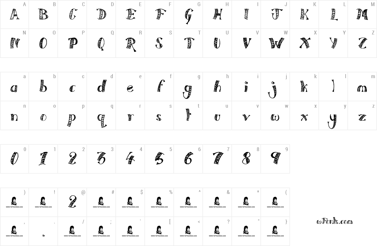 Every Freakin Night Font | wfonts.com - download free