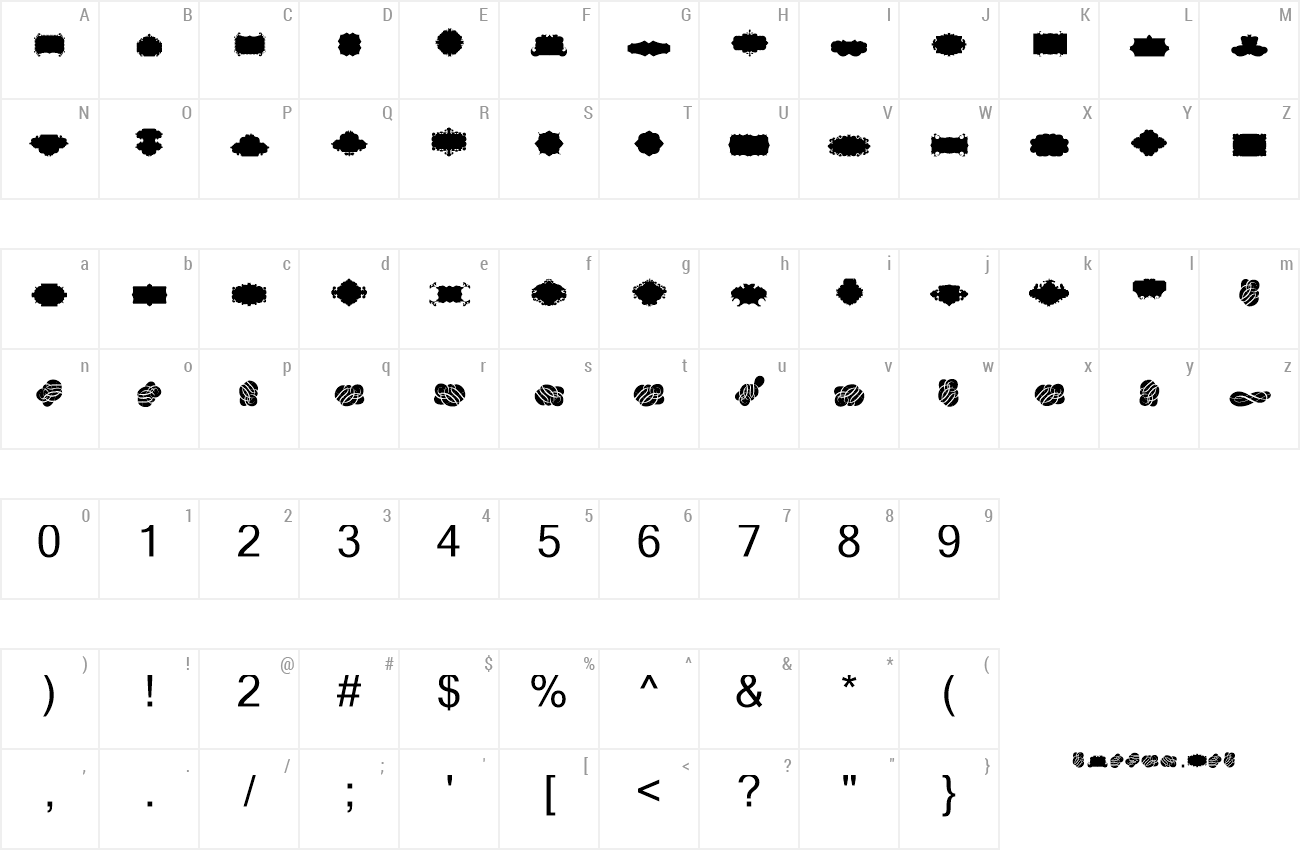 Cornucopia Caligrafica Two Font | wfonts.com - download free