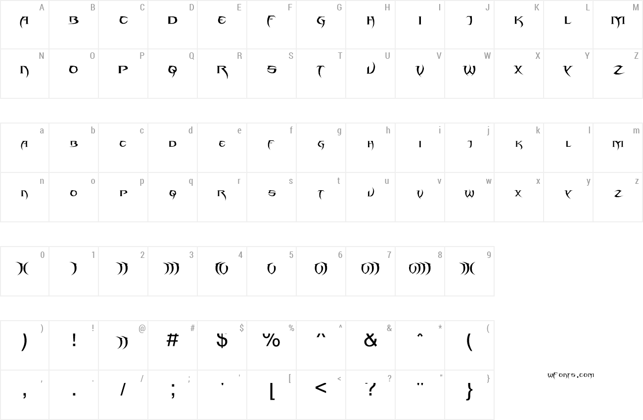 Blade 2 Font | wfonts.com - download free