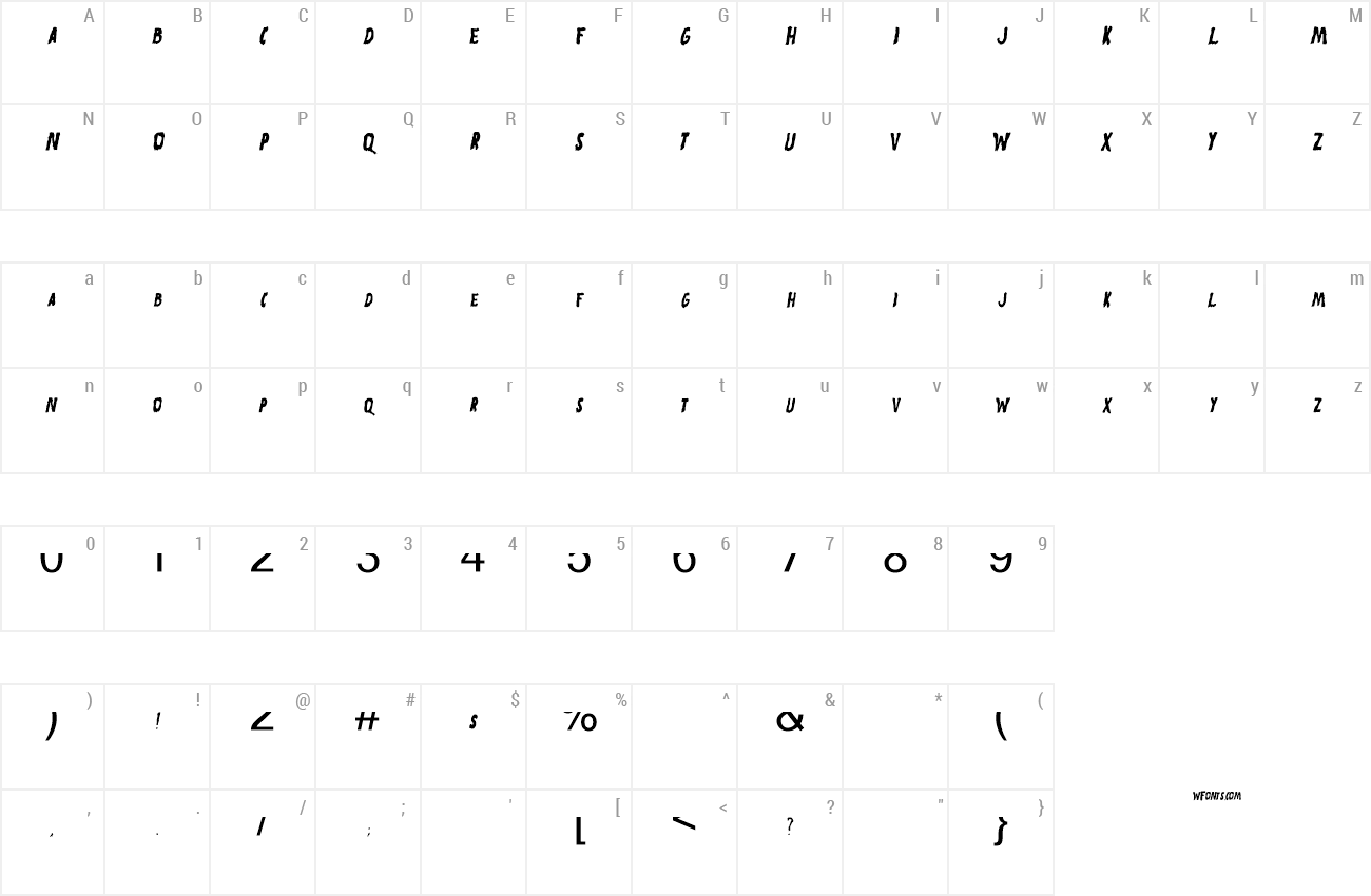 Mars Attacks Font | wfonts.com - download free