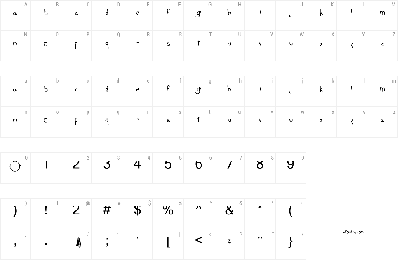 The Ring Font | wfonts.com - download free