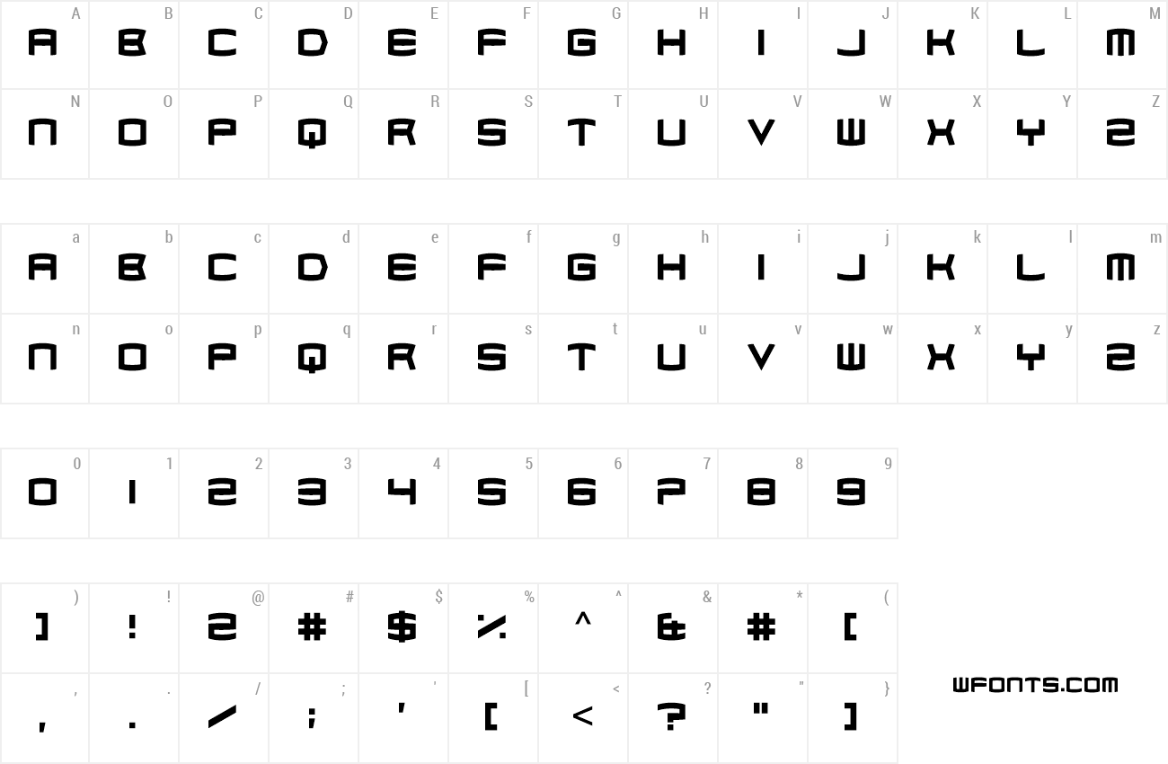 Dubstep Cadence Font | wfonts.com - download free