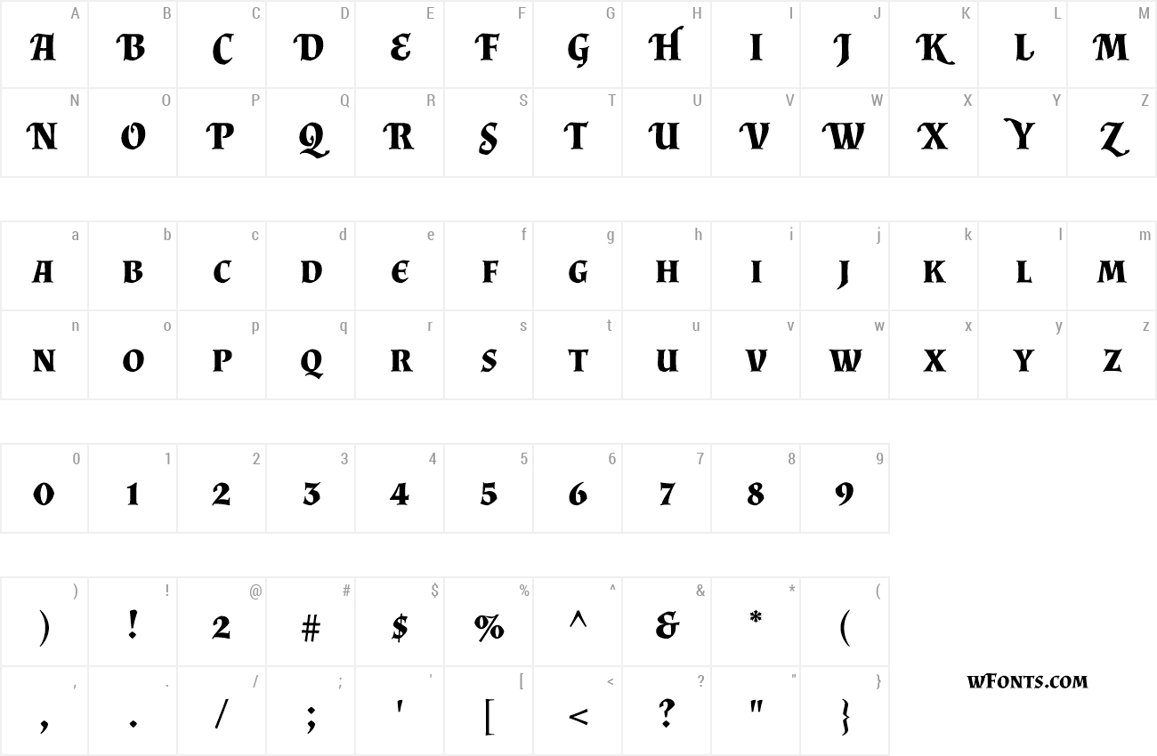 Almendra SC Font | wfonts.com - download free