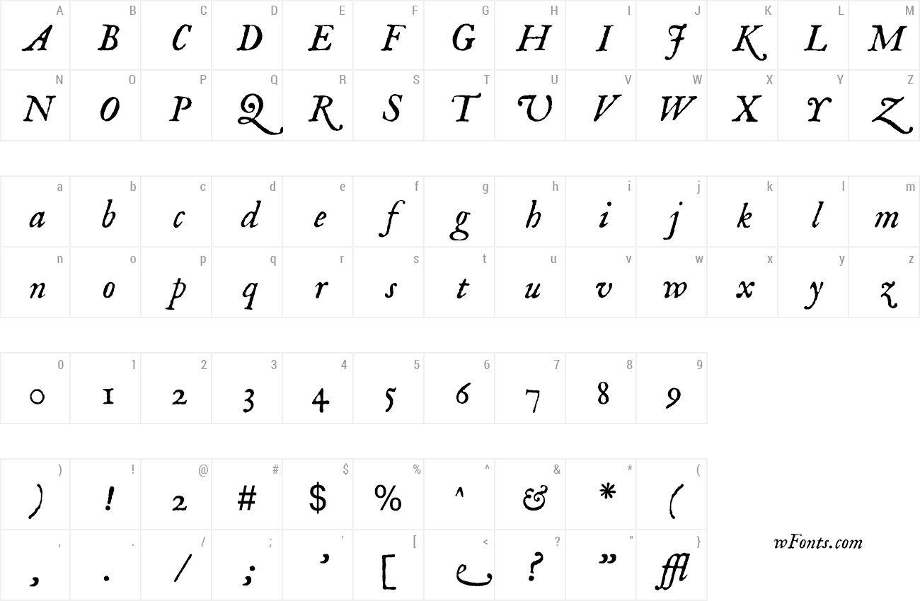 Download Free Font IM Fell English