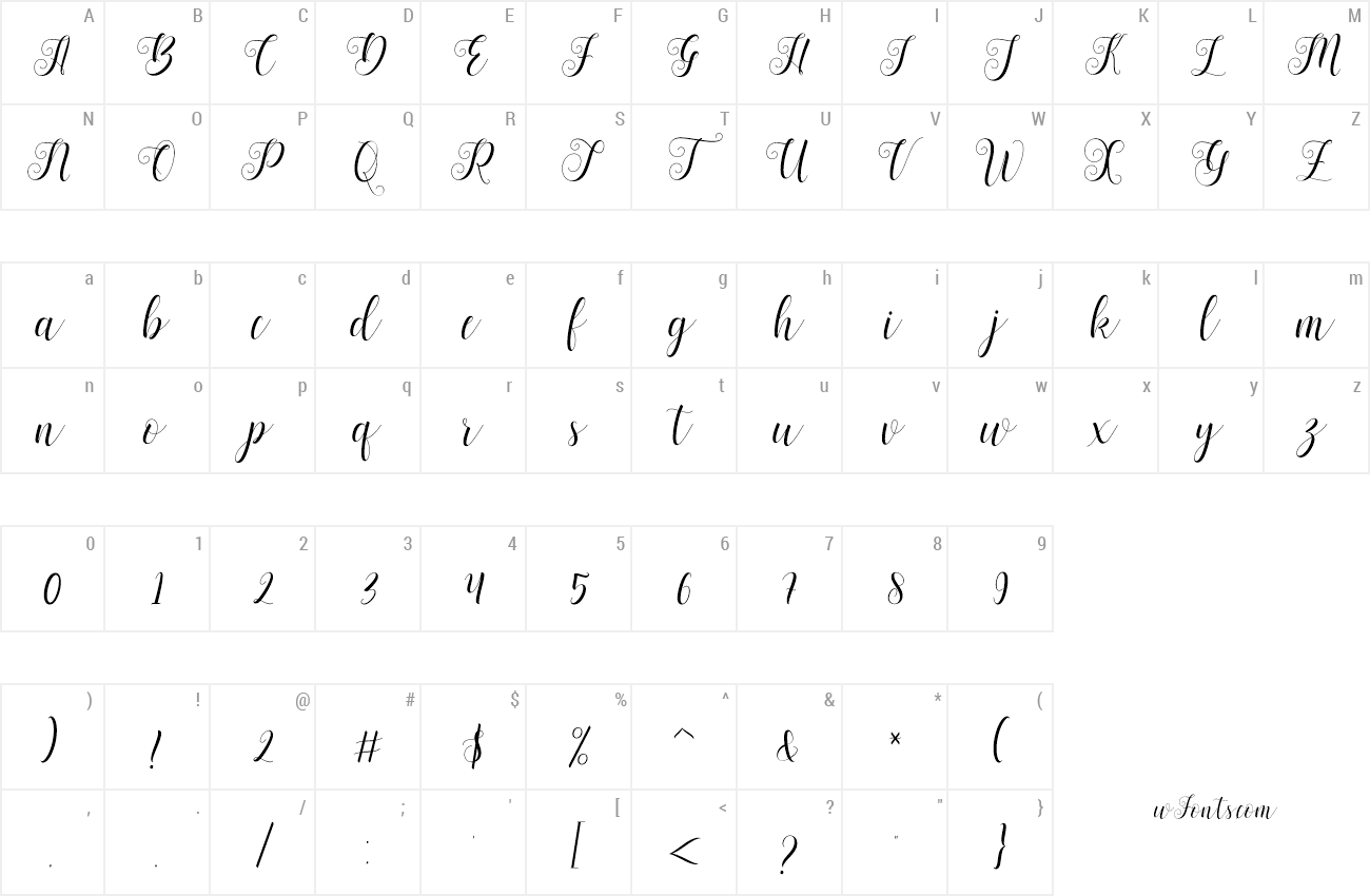 Bertiga Font | wfonts.com - download free