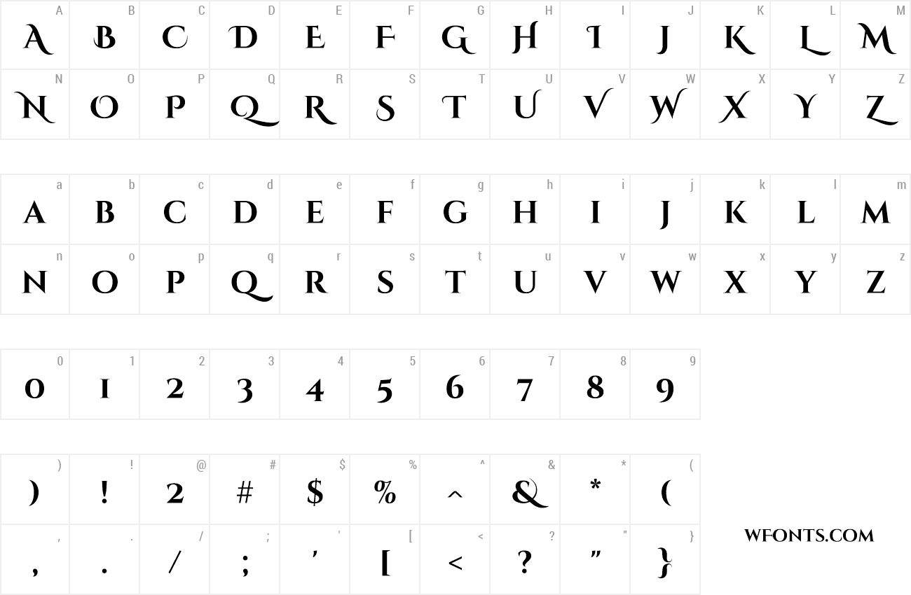 Download Free Font Cinzel Decorative