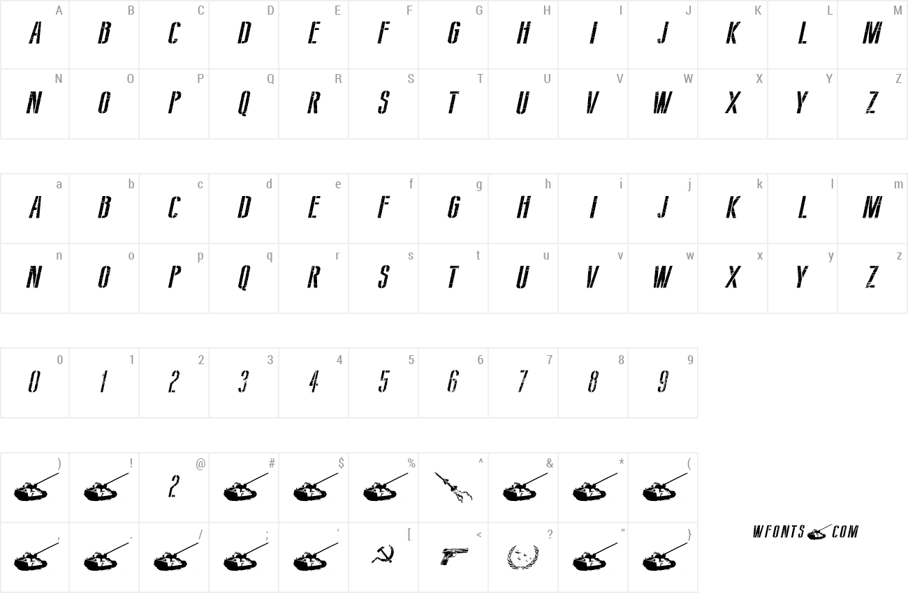 Soviet Style Font | wfonts.com - download free