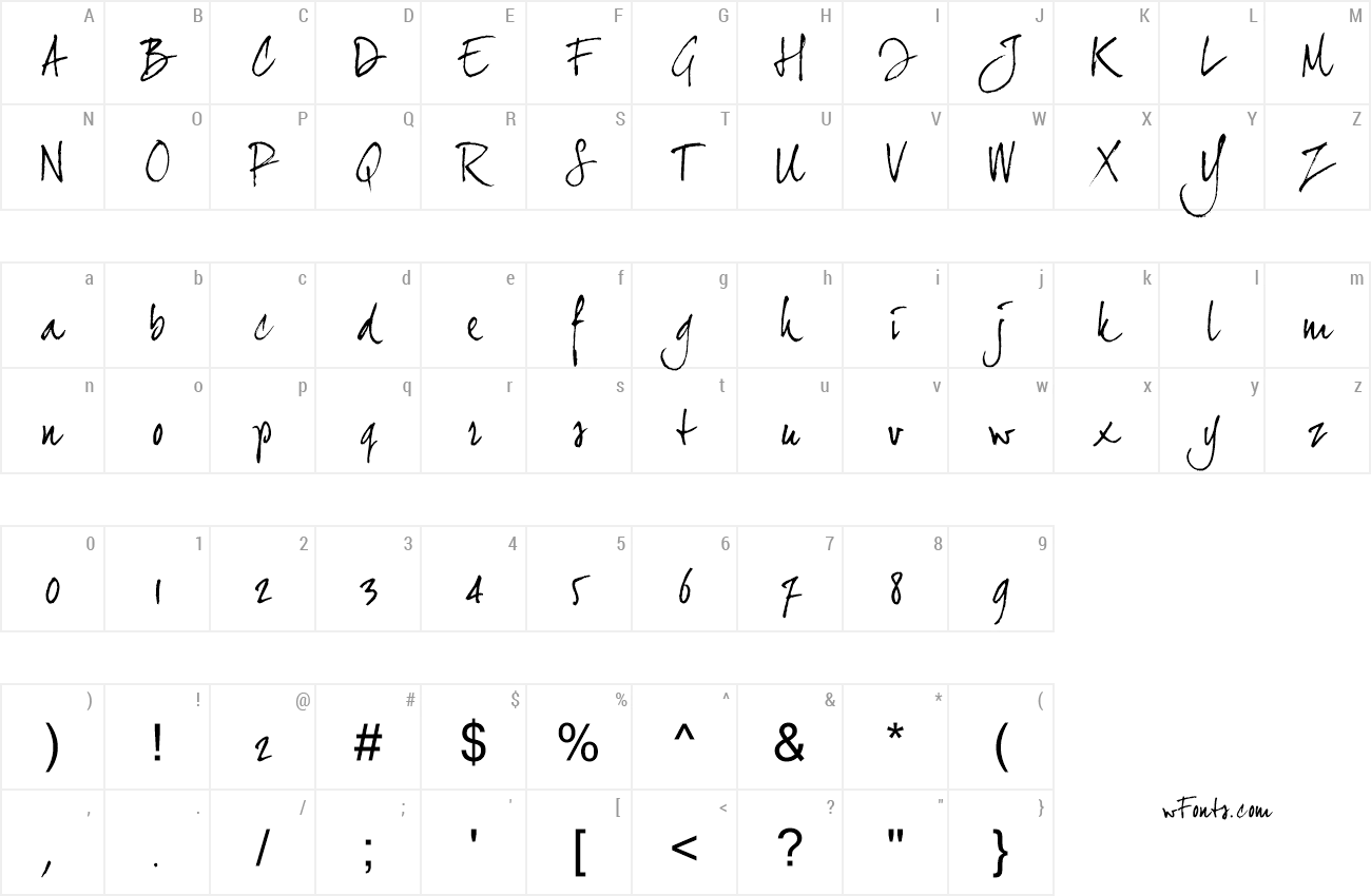 Download Free Font Joe Hand 2