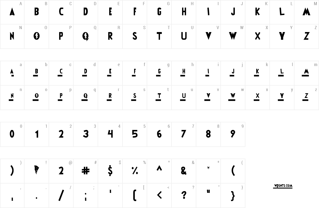 Power Rangers Font | wfonts.com - download free