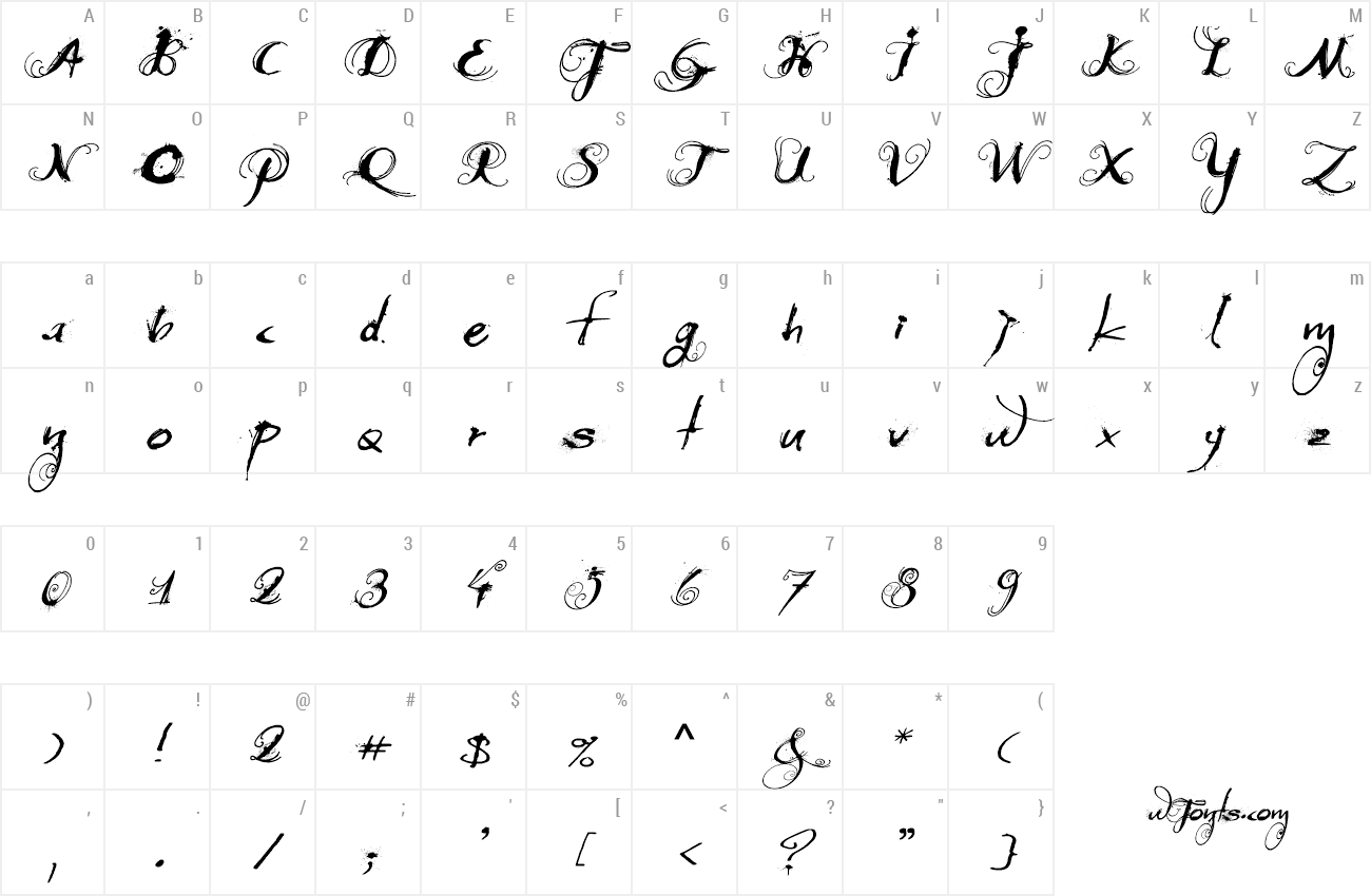 Moonlight Shadow Font | wfonts.com - download free