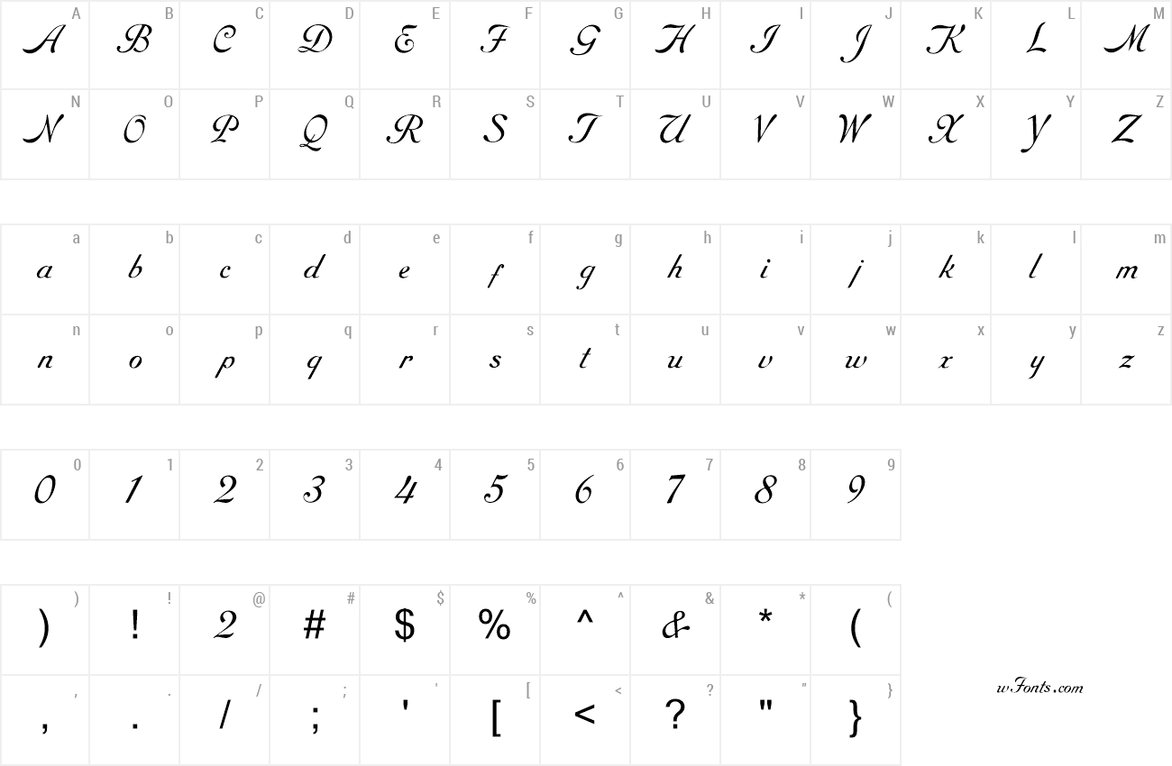 Round Hand Font | wfonts.com - download free