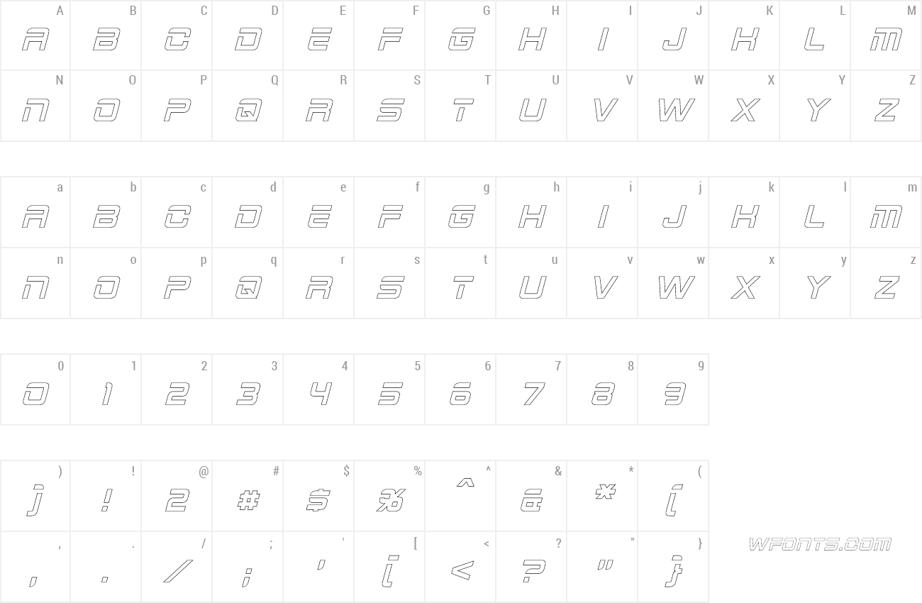 2015 Cruiser Font | wfonts.com - download free