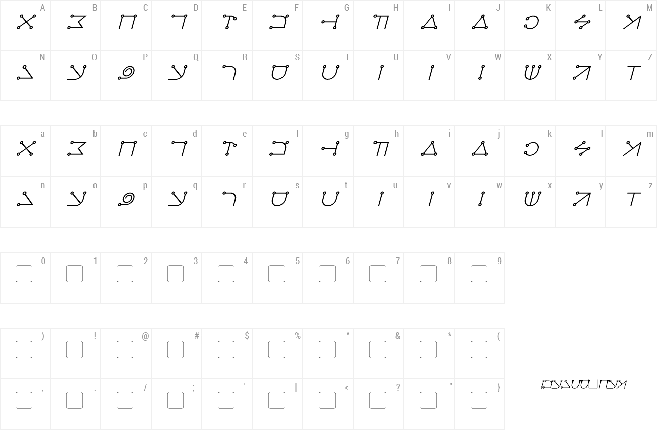 Download Free Font Celestial