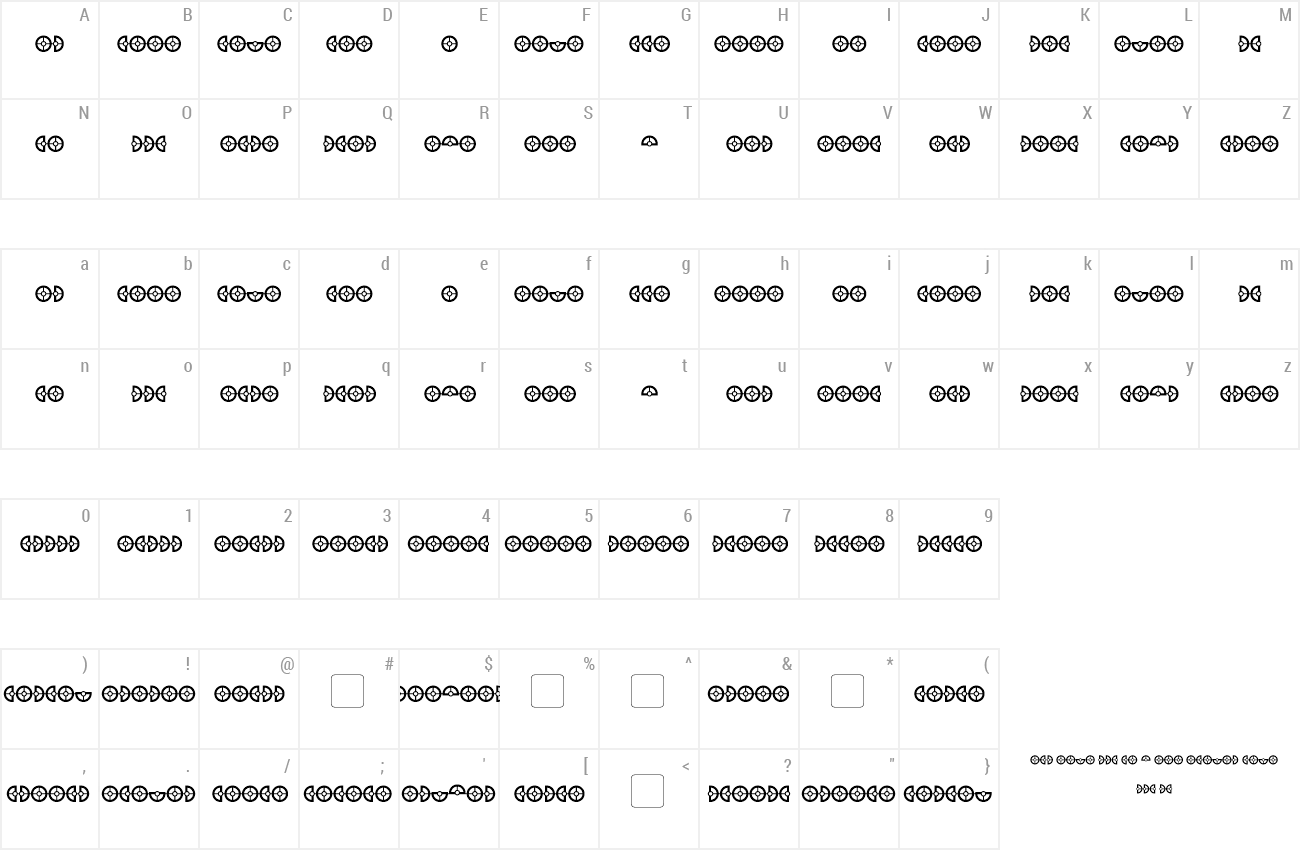 Cybertron OpCode Font | wfonts.com - download free
