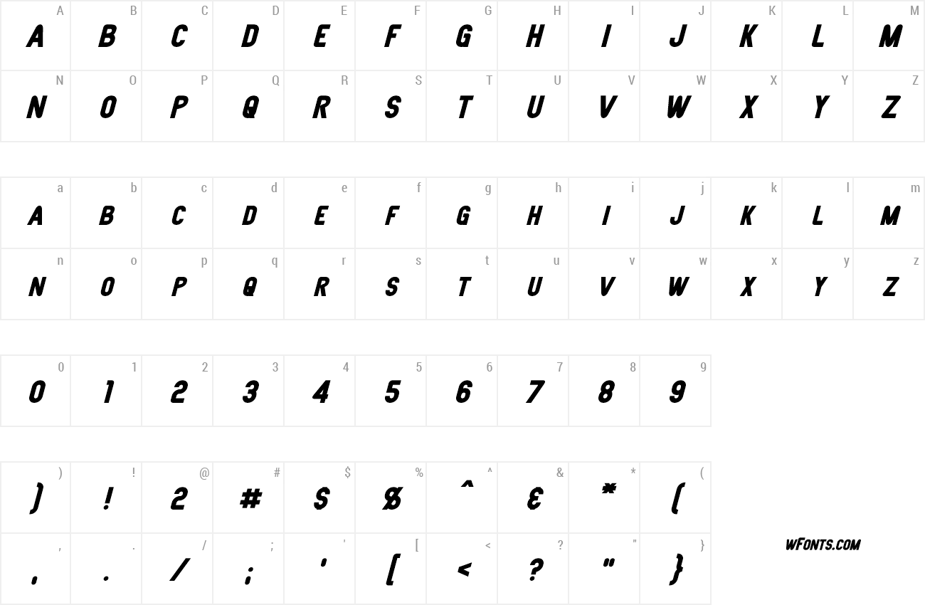 Joystick Font | wfonts.com - download free