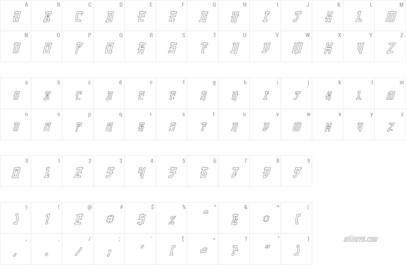Manga Font | wfonts.com - download free